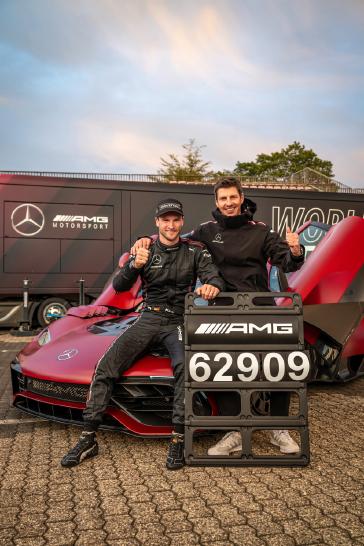 6:29.090 min: Mercedes-AMG ONE breaks its own lap record on the Nürburgring-Nordschleife