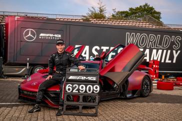 6:29.090 min: Mercedes-AMG ONE breaks its own lap record on the Nürburgring-Nordschleife