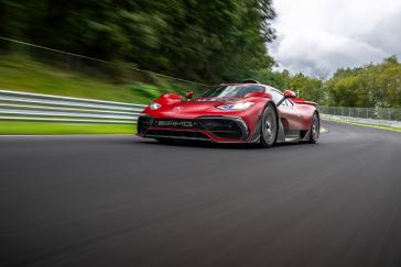 6:29.090 min: Mercedes-AMG ONE breaks its own lap record on the Nürburgring-Nordschleife