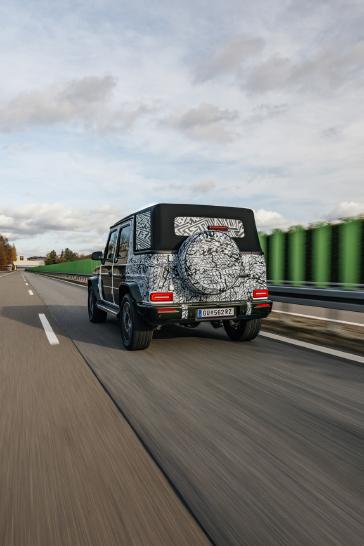 The legendary G-Class family is growing: Tough testing programs begin