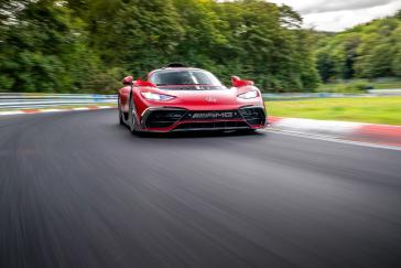 6:29.090 min: Mercedes-AMG ONE breaks its own lap record on the Nürburgring-Nordschleife