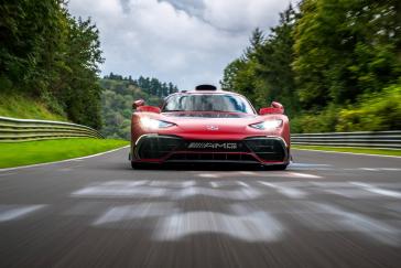 6:29.090 min: Mercedes-AMG ONE breaks its own lap record on the Nürburgring-Nordschleife