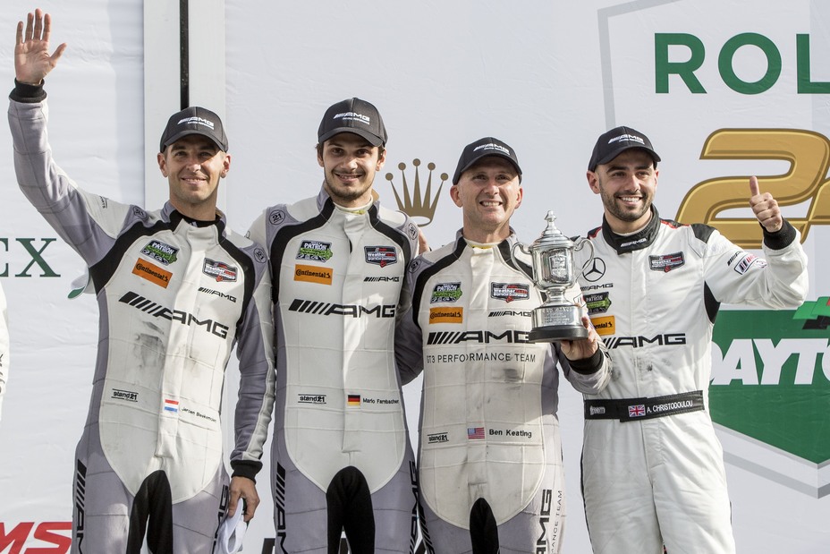 AMG-Team Riley Motorsports Finishes Third In IMSA Debut of Mercedes-AMG GT3