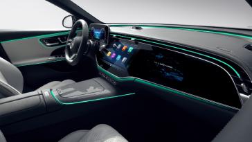 The new E-Class: dimensional concept and interior design