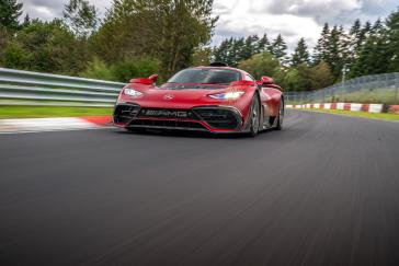6:29.090 min: Mercedes-AMG ONE breaks its own lap record on the Nürburgring-Nordschleife