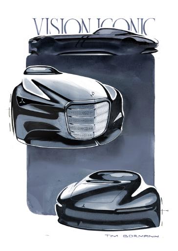 Mercedes-Benz Vision Iconic: A masterpiece for a new iconic era