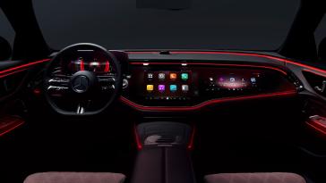 The new E-Class: dimensional concept and interior design