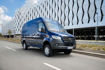 Updated product offerings for new 2025 Mercedes-Benz Sprinter and eSprinter