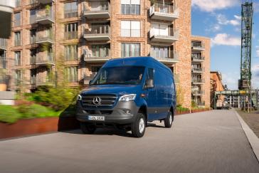 Updated product offerings for new 2025 Mercedes-Benz Sprinter and eSprinter