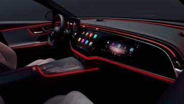 The new E-Class: dimensional concept and interior design