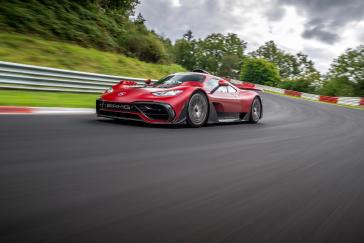 6:29.090 min: Mercedes-AMG ONE breaks its own lap record on the Nürburgring-Nordschleife
